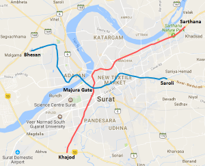All About Surat Metro: Maps, Route, Details